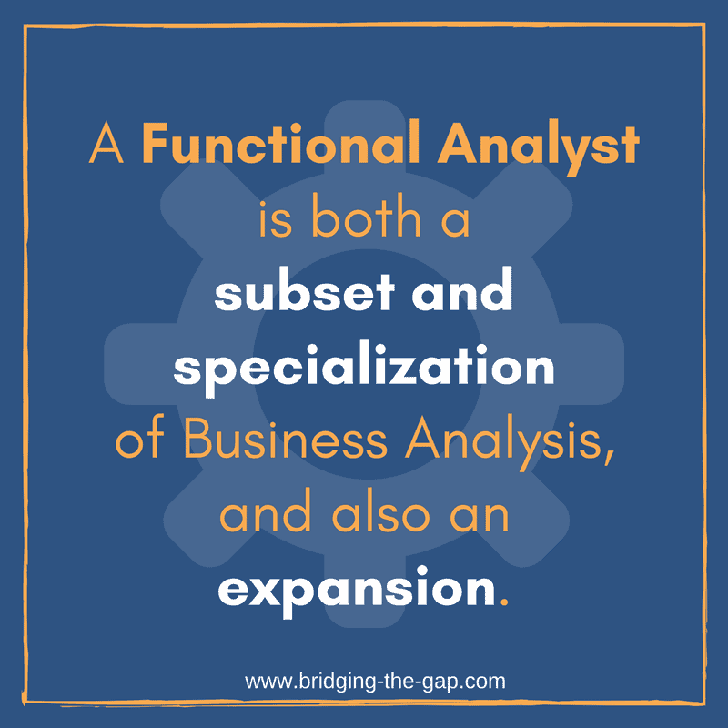 What Is A Functional Analyst What Is A Functional Analyst